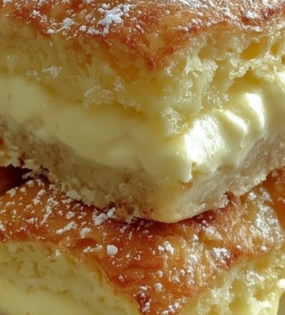Vanilla Custard Cream Squares – A Timeless Dessert Delight – RecipeLink