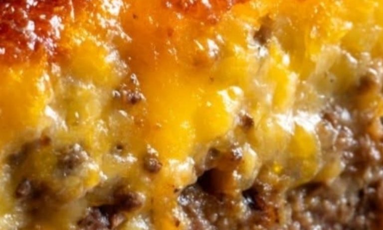 Southern Style Cheeseburger Pie – RecipeLink