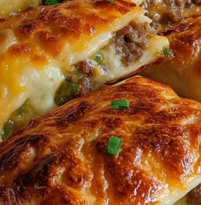 cheesy beef puff pastry pockets – RecipeLink