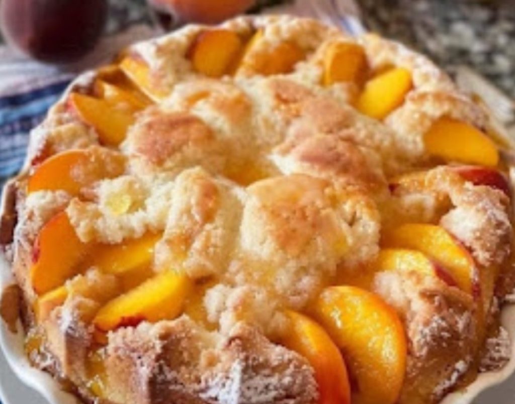 Peach Cobbler Pound Cake – RecipeLink